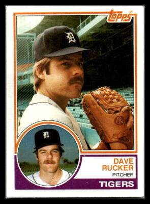 1983 Topps #304 Dave Rucker EX/NRMT | eBay