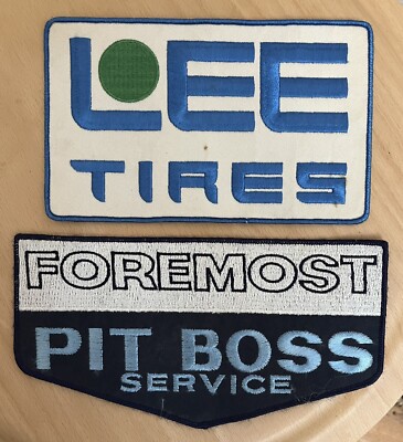 Large Automotive Patches Lee Tires And Foremost Pit Boss Service GUC ...