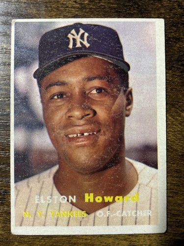 1957 Topps - #82 Elston Howard | eBay