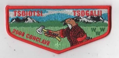 2006 Tsoiotsi Tsogalii Lodge 70 Conclave Flap Old North State Council ...