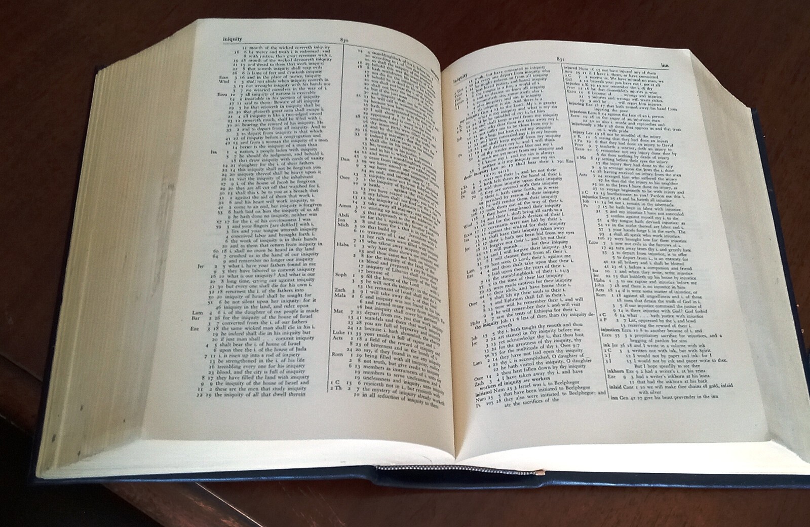 LARGE 4to. CATHOLIC DOUAY VULGATE CONCORDANCE. FINE BINDING. 1945. | eBay