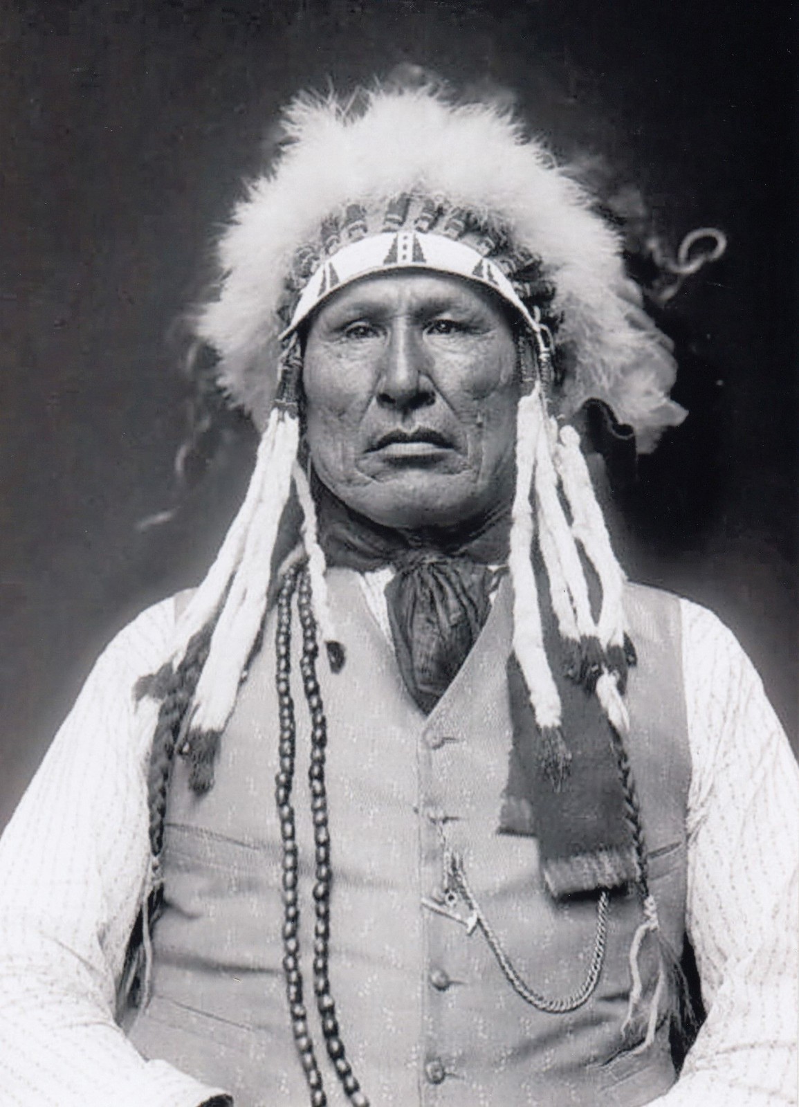 Wooden Leg PHOTO Cheyenne Warrior Indian, Battle of the Little Bighorn ...