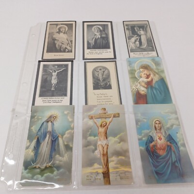 Holy Cards - Vintage Holy Card Lot - 5