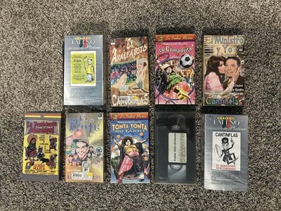 Spanish Mexico Latin Vintage VHS Lot of 11 | eBay