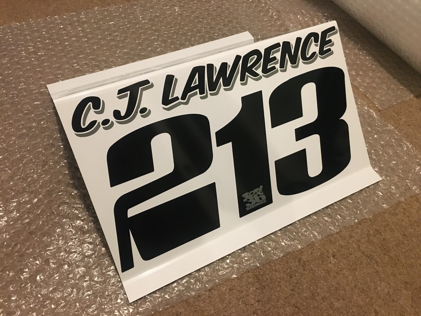 Banger Racing Roof Fin / Number Board. Made to order | eBay UK