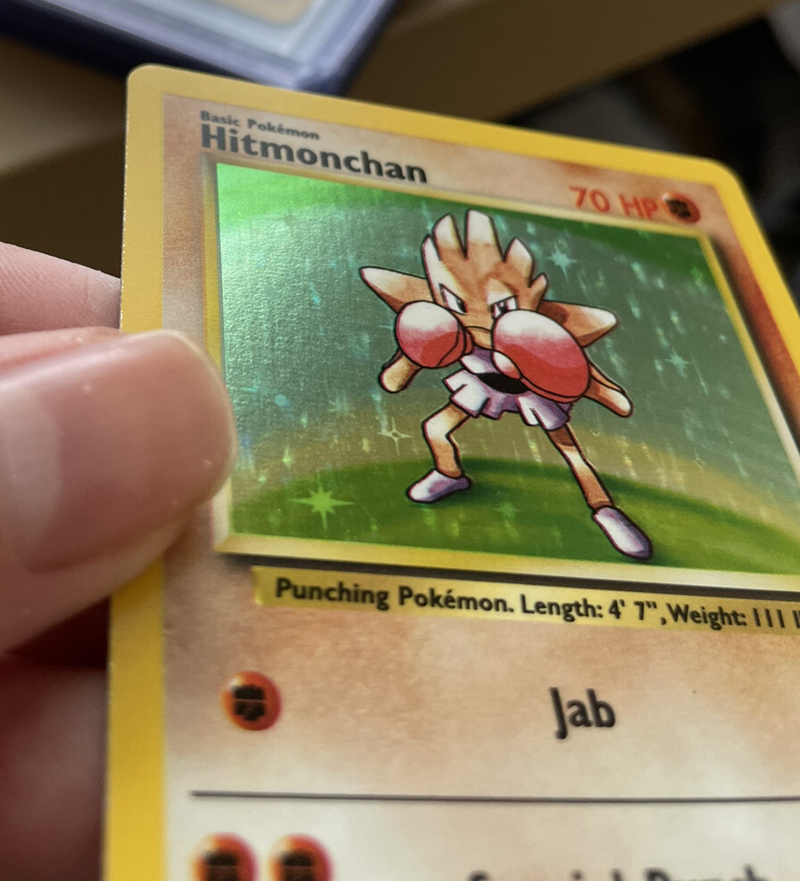 Hitmonchan Base Set Pokemon Card Holo 7/102 Mint PSA/BGS/CGC? Printing ...