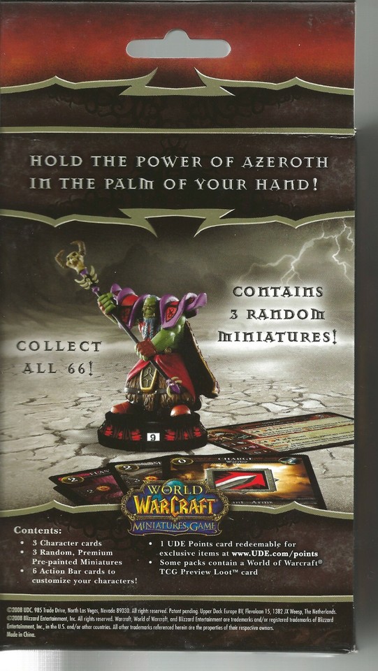 World Of Warcraft Miniatures Game Core Set Booster Box WoW TCG nm/mint ...