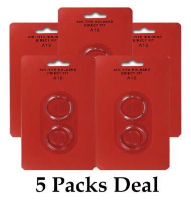 5 AirTite Direct Fit Round Capsules For 16mm Coins Half Dime 1794 ...