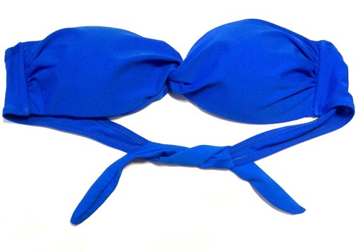 WOMEN'S LARGE ROYAL BLUE SWIM TOP Tie Back Bikini Swim Top | eBay
