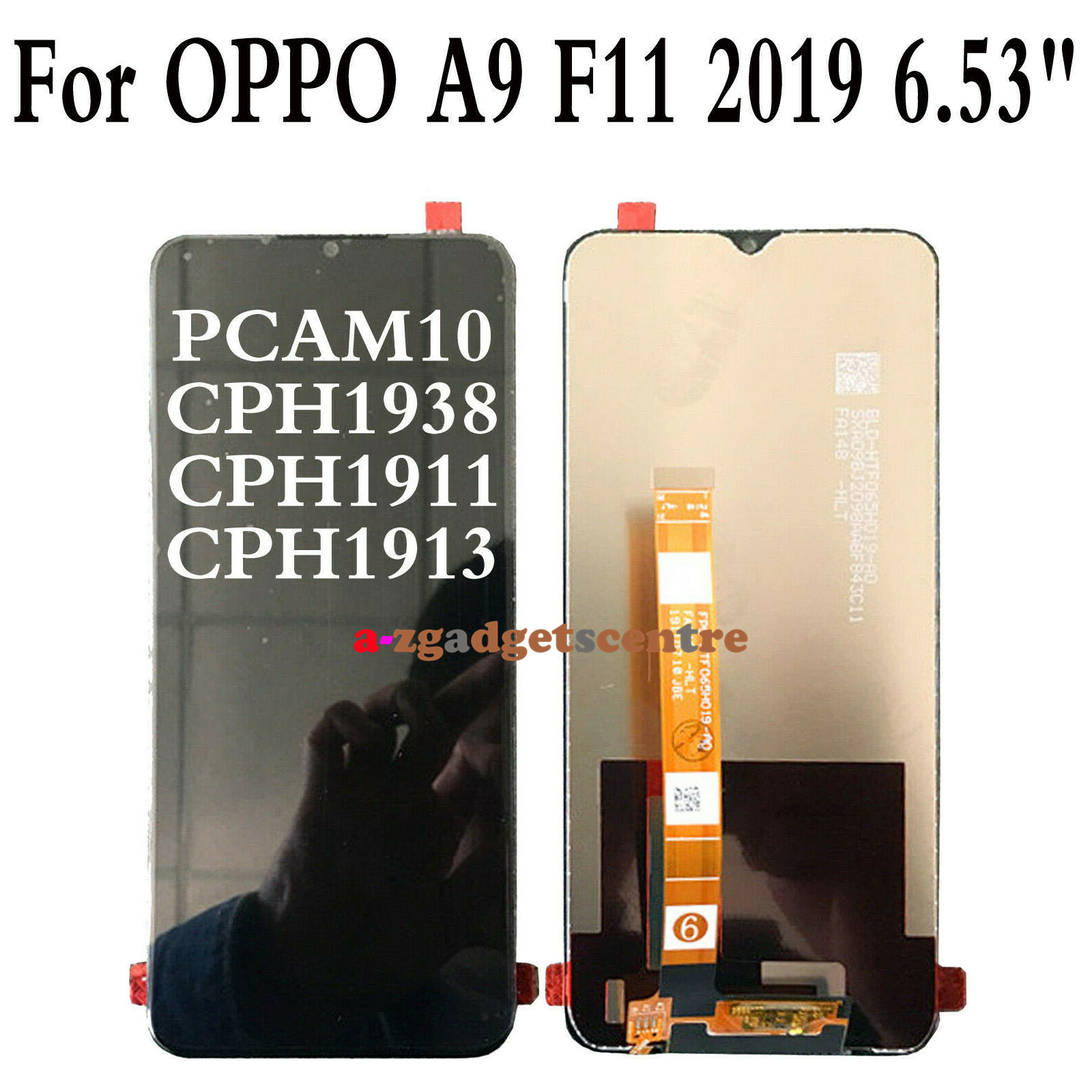 OEM For OPPO A9 F11 2019 PCAM10 CPH1938 CPH1911 CPH1913 LCD Display ...