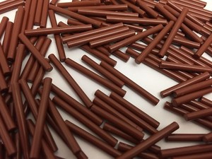 LEGO 17715 - NEW Brown Stick Bar Shaft Pole (2 Sizes) - 4 Pieces Of ...