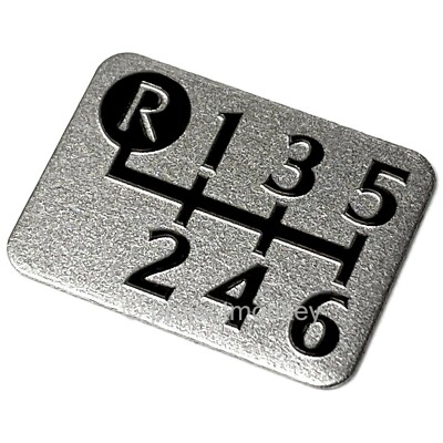 OEM Toyota 33621-53030 6 Speed Shift Pattern Badge Lexus IS250 IS350 ...