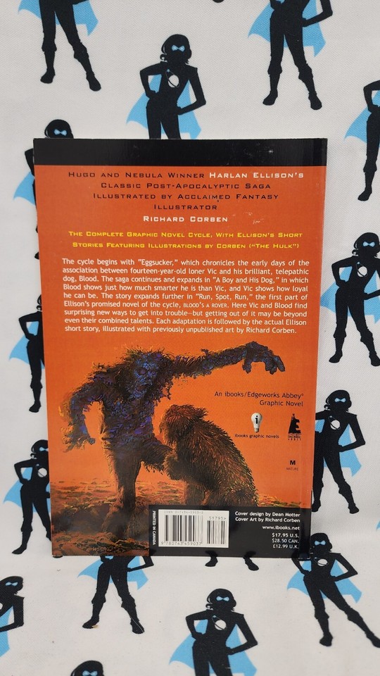 VIC AND BLOOD GRAPHIC NOVEL TPB HARLAN ELLISON! RICHARD CORBEN! RARE ...