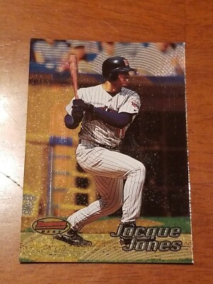 2002 BOWMAN'S BEST BASRBALL CARD JACQUE JONES #56 | eBay