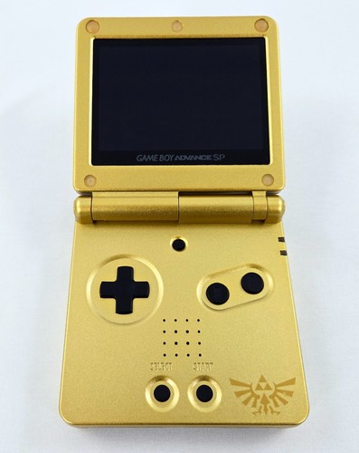GAME BOY ADVANCE SP CONSOLE IPS LCD Backlit Screen USB-C Nintendo Zelda ...