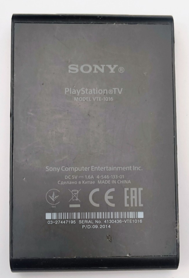 Sony PlayStation TV Console PSTV VTE-1016 Faulty/Not Working | eBay UK
