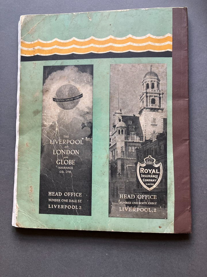 Vintage 1934 The Story of the Mersey Tunnel Queensway Book Liverpool ...