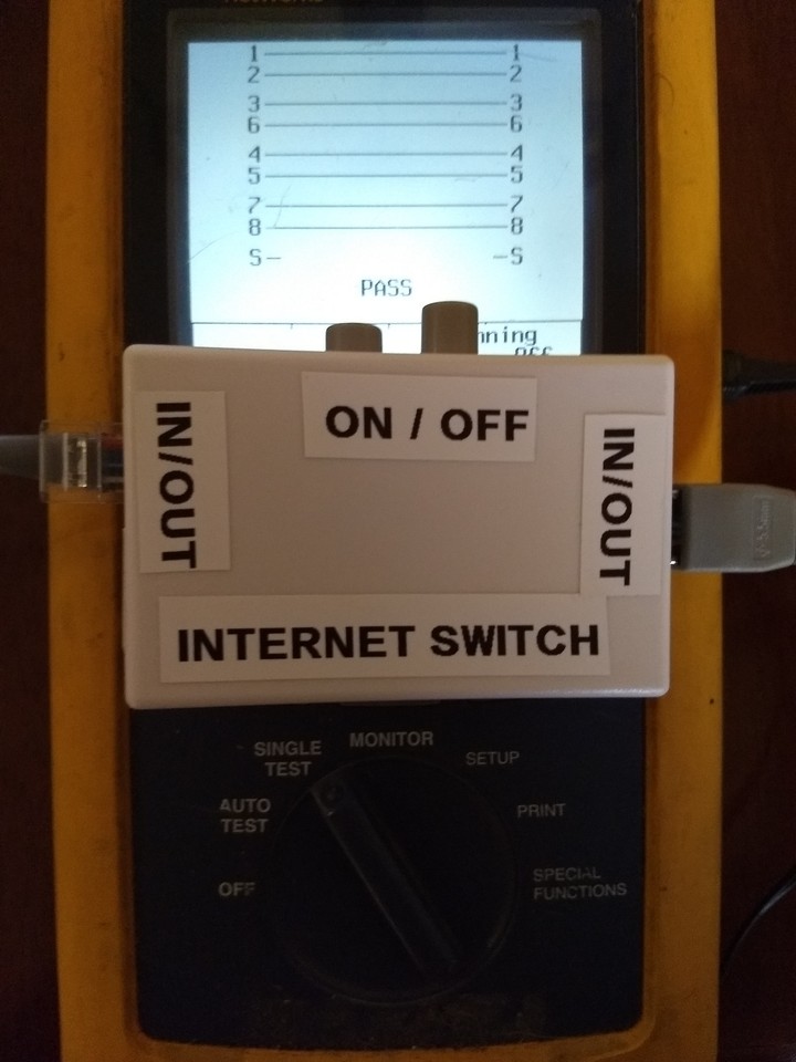 Original Internet ON Off Switch Disconnects & Isolates INTERNET | eBay