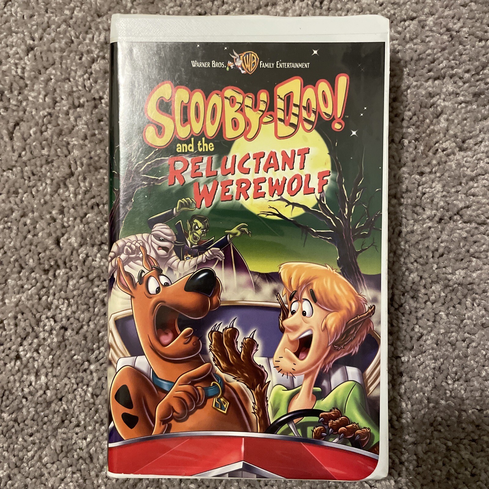 Scooby-Doo and the Reluctant Werewolf (VHS, 1988/2002, ClamShell ...