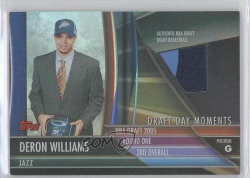 2005-06 Topps Big Game Draft Day Moments Basketball /75 Deron Williams ...