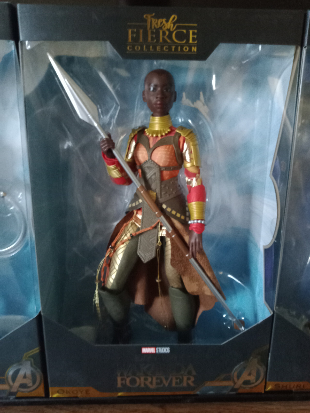 Marvel Black Panther Wakanda Forever Fresh Fierce Collection Okoye 11.5" Doll | eBay