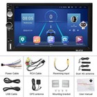 7"Android 10.0 Reversing 2Din Car Radio Stereo Carplay GPS Wifi 4+64G ...