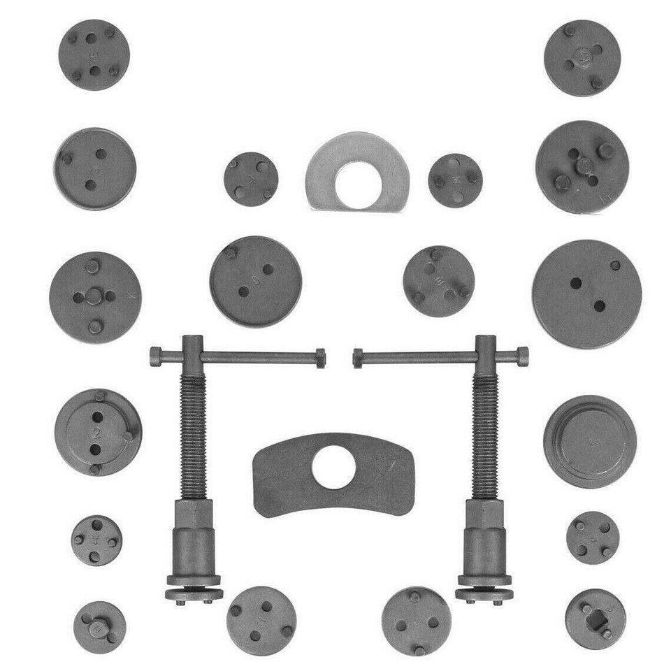 22x New Portable Brake Rear Caliper Wind Back Tool Kit Car Truck Break ...