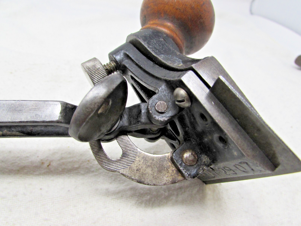 Stanley Tools No. 82 Scraper with Original Blade Pat 1-29-07 Very Nice ...