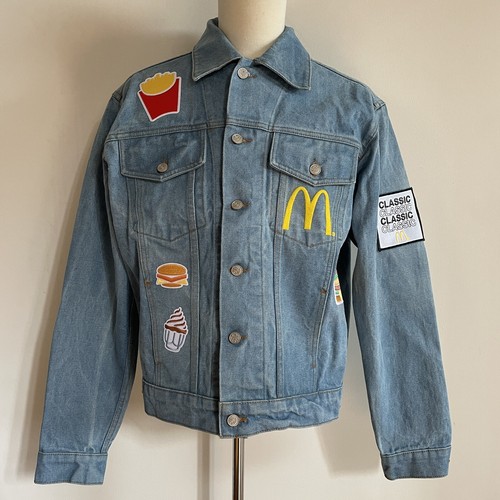 McDonald’s Uber Denim Jacket Men Small Limited Edition NWT | eBay