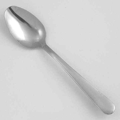Walco Teaspoon,5 15/16 in L,Silver,PK36 WL7201 Walco WL7201 ...
