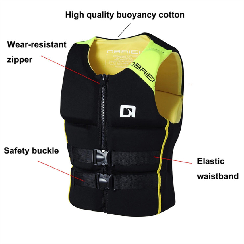 Men Women Neoprene Life Jackets Buoyancy Aid Jet Ski Swimming Surfing ...