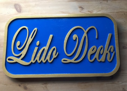 Tiki Bar Lido Deck 3D routed wood Island Beach Pool Bar Sign Custom | eBay