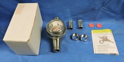 NEW EKM Metering 3/4" Water Meter - Stainless Steel, Pulse Output SPWM ...