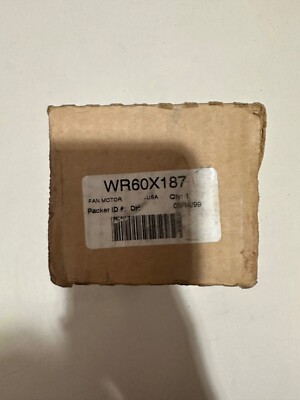 New OEM Part WR60X187 CONDENSOR FAN MOTOR | eBay
