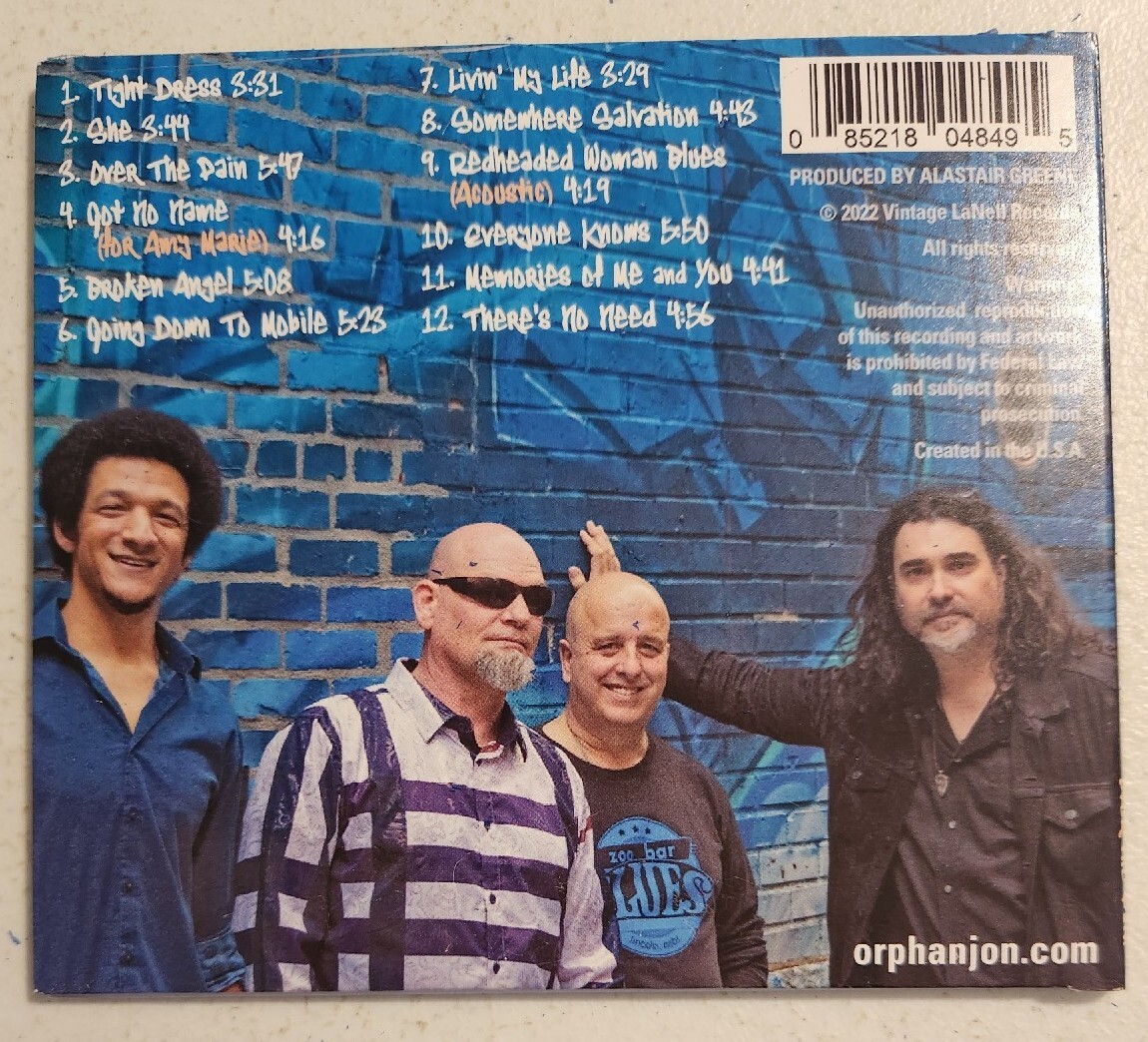 Over the Pain by Orphan Jon & the Abandoned (CD, 2022) for sale online ...