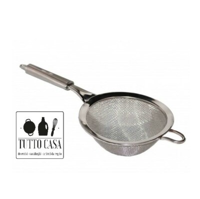 COLINO COLABRODO SCOLAPASTA DOPPIA RETE ACCIAIO INOX GNALI CM 10 12 14 ...