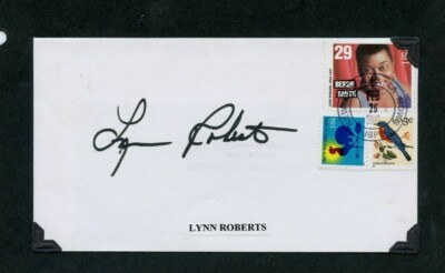 Autographed Envelope Lynn Roberts American big band singer. | eBay UK