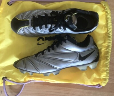 Nike Mercurial VAPOR R9 Silver Football Shoes Soccer Cleats RONALDO ...