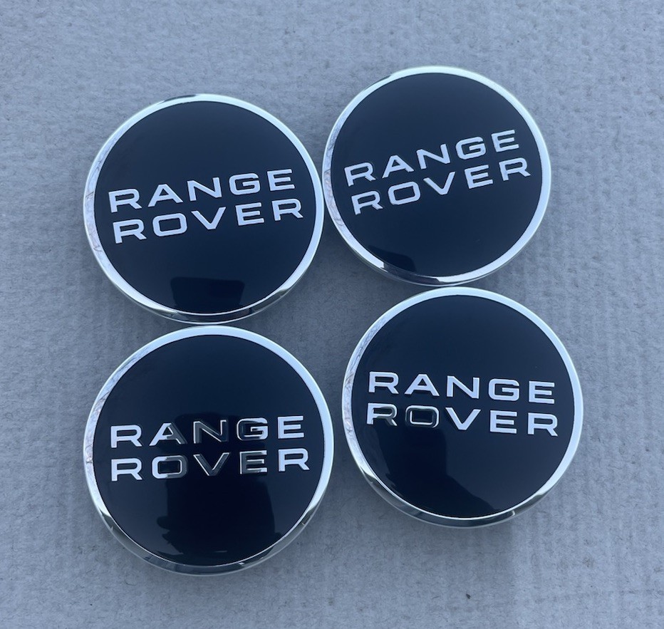 SET OF 4 Range Rover Wheel Center Hub Caps Land Rover Supercharged ...