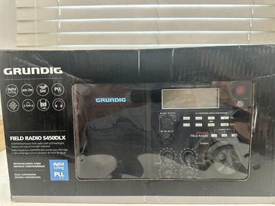 Grundig S450DLX Portable AM / FM/ Shortwave Field Radio Backlight - New ...
