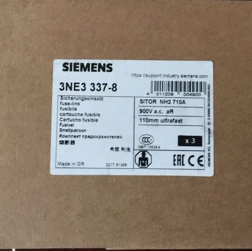 New In Box SIEMENS 3NE3-337-8 3NE33378 SITOR Fuse | eBay