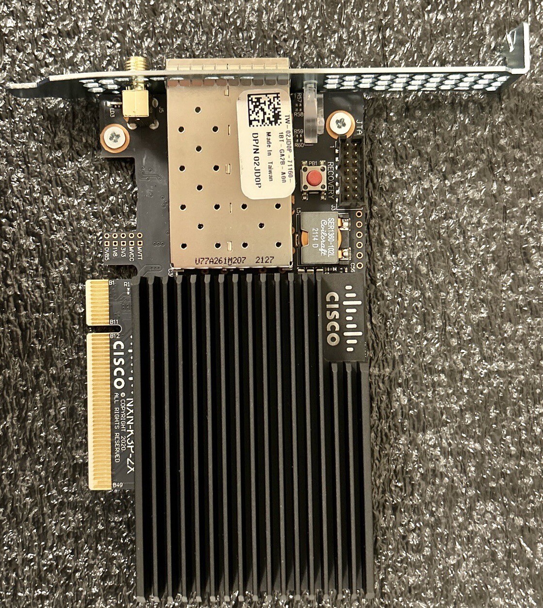 Cisco Nexus X25 SmartNIC (K3P-S) Expansion module PCIe x8 NXN-K3P-2X ...