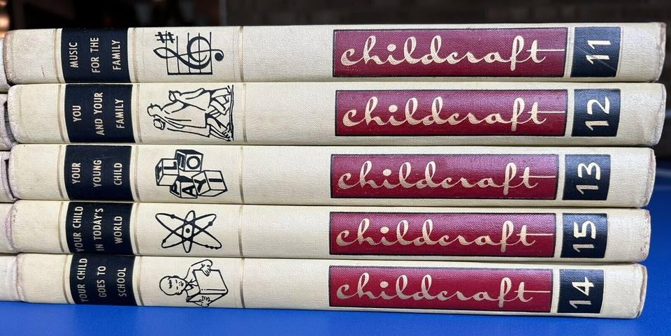 Childcraft Book Set 1954 Edition Vol. 6-15 Hardcover | eBay