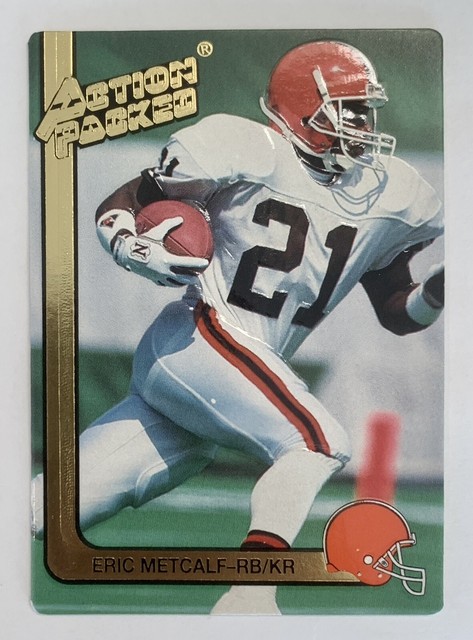 1991 Action Packed - #48 Eric Metcalf for sale online | eBay