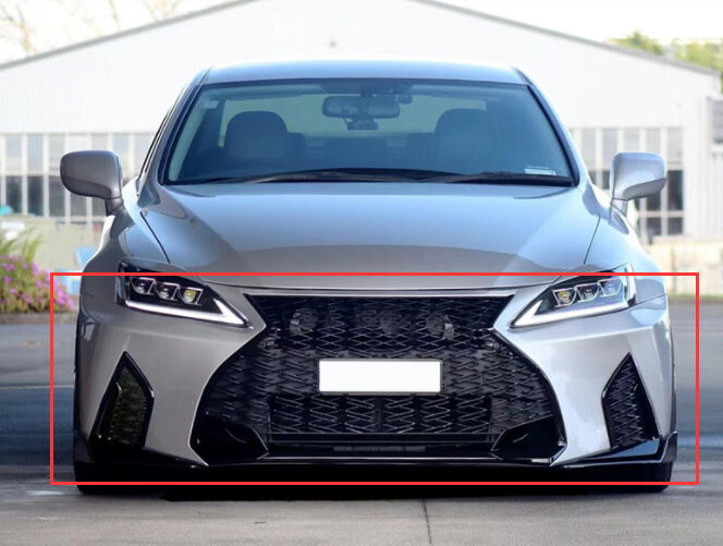 Primed Front Bumper Cover Body kit For 2006-2012 Lexus IS Sedan ...