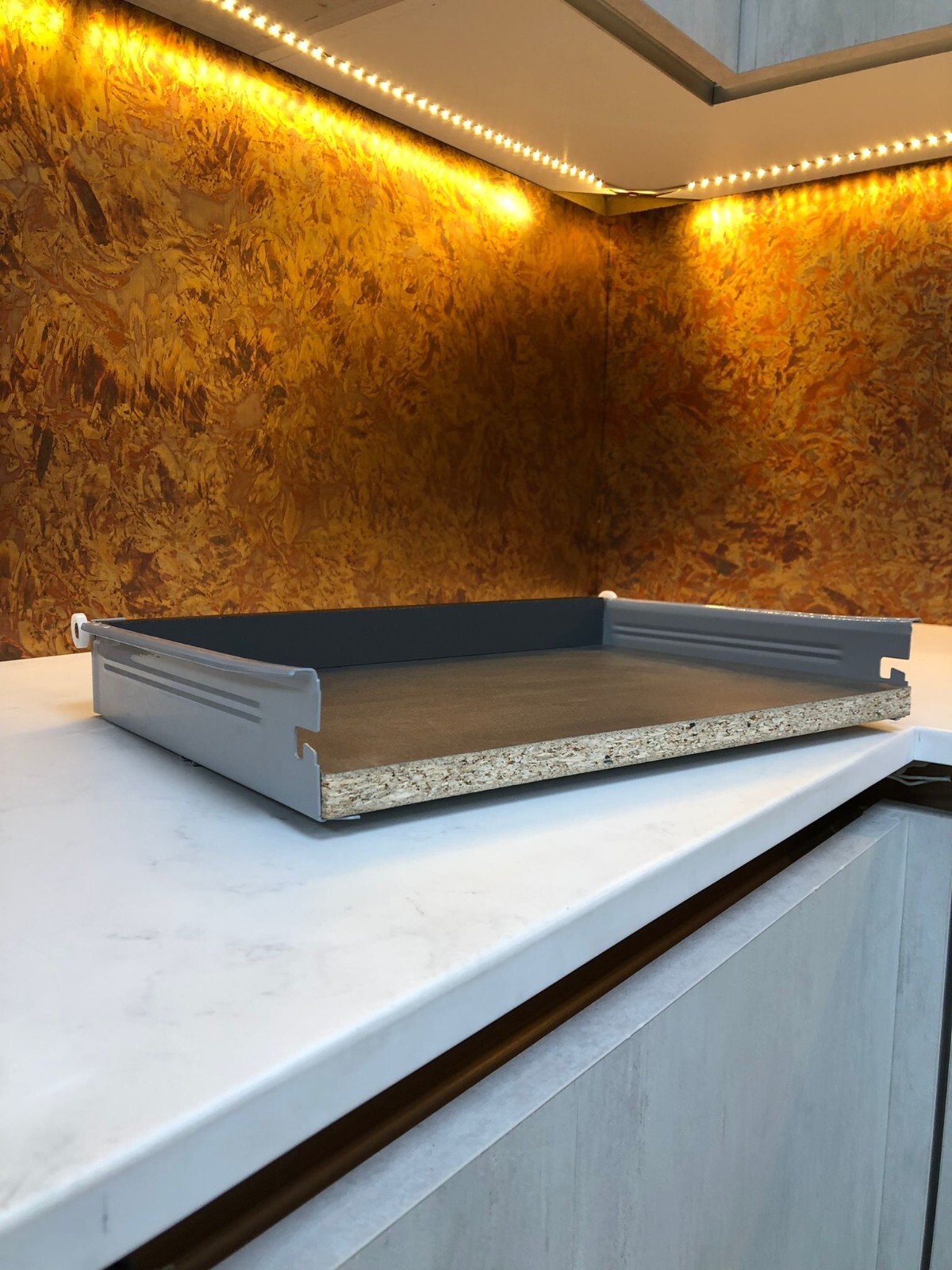 DEEP METABOX kitchen drawer, with Clip On Soft Mechanism | eBay UK