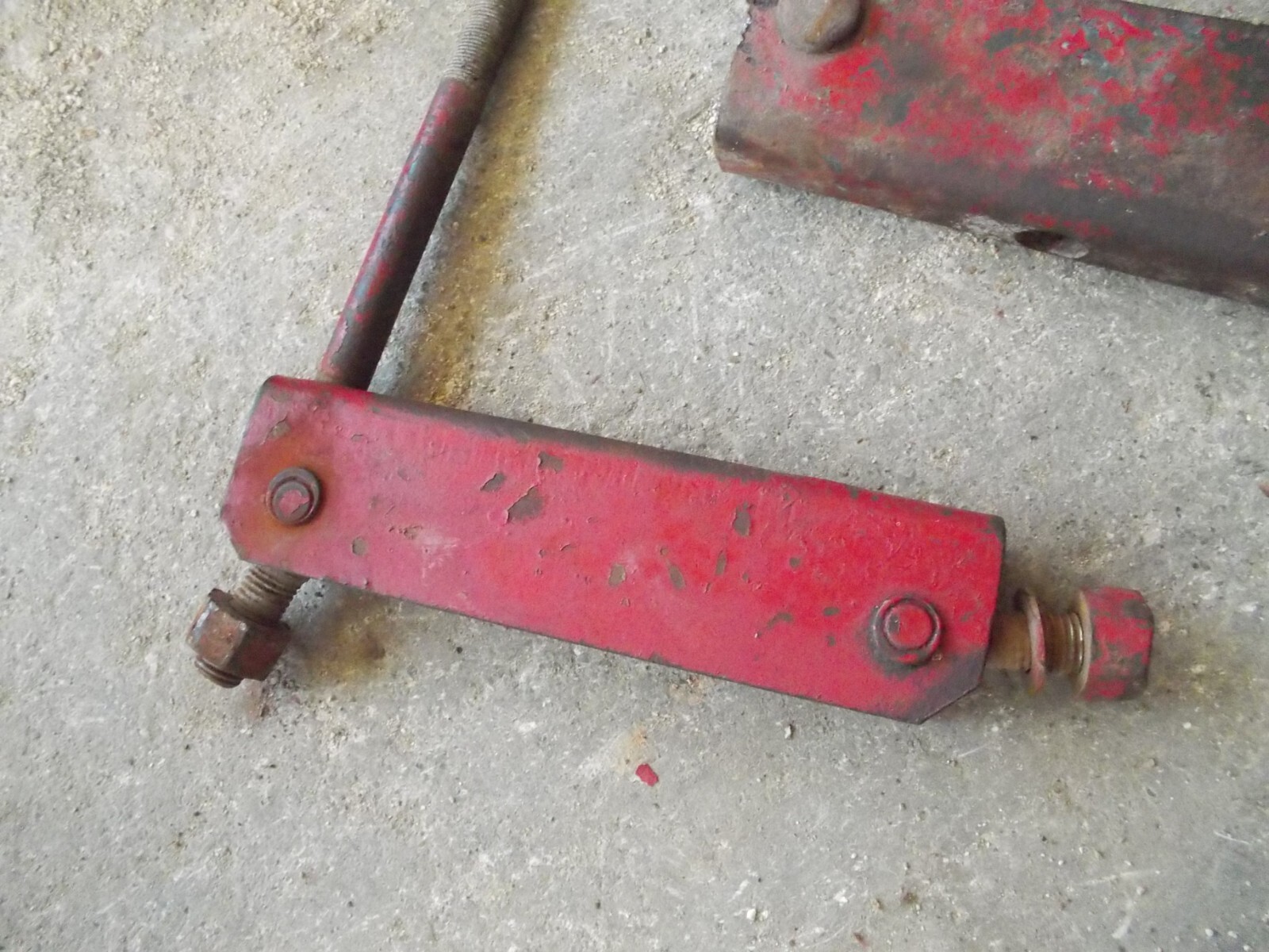 Farmall tractor drawbar draw bar hitch axle bracket mount | eBay