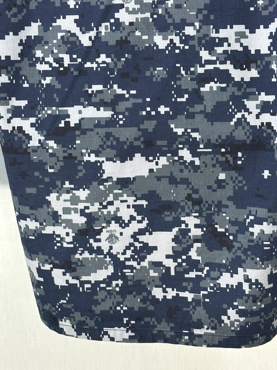 Navy Digital Camo Wallpaper