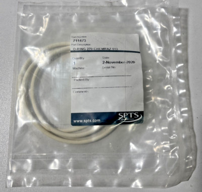 NEW SPTS 711473 O Ring 270 CHEMRAZ 513 | eBay