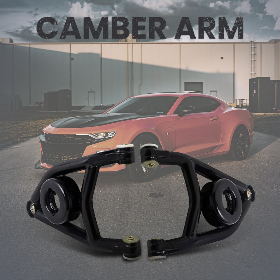 Tubular Heavy Duty Upper Suspension Control Arms Rubber Kit for Chevy ...